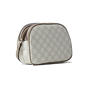 Nine West Dannin Mini Crossbody White/Pumice Logo One Size