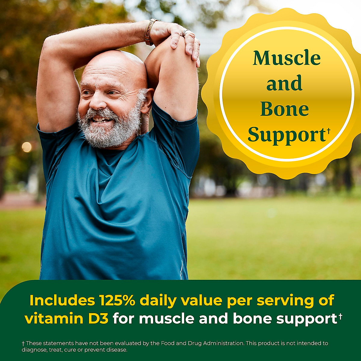 MegaFood Men's 55+ Advanced Multivitamin for Men - Doctor-Formulated -Choline, Vitamin D, Vitamin B12 – Plus Real Food – Brain Health Supplement for Adults & Immune Support - 60 Tabs (30 Servings)