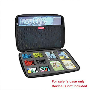 Hermitshell Hard Travel Case for Pandemic Cooperative Board Game