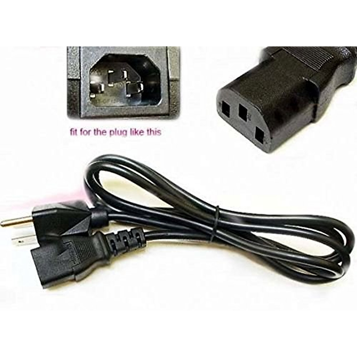 Parts Express 10ft AC Power Cord for ION Tailgater Bluetooth Speaker IPA57 Mains Cable