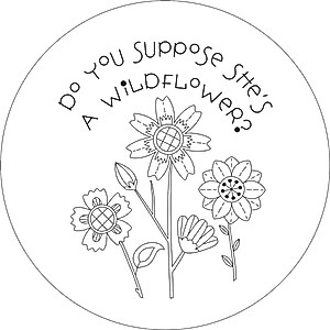 Blooms & Succulents Embroidery Pattern Transfers (set of 10 hoop designs!)