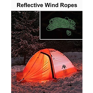 Backpacking Tent - AYAMAYA Waterproof 2 Person Ultralight Camping Tents with Removable Rainfly,Lightweight Aluminum Frame Freestanding Hiking Tent for 1 2 Person Easy Setup for Camping Hunting Travel