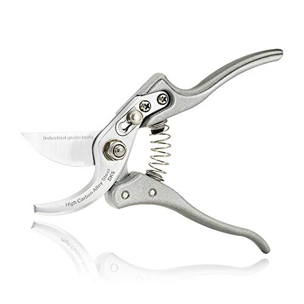 TONMA [Made in Japan] Pruning Shears 8 Inch Professional Bypass Garden Scissors Secateurs, Premium Quality Japanese Gardening Tools Plant Hand Pruner Garden Clippers with Ergonomic Handle