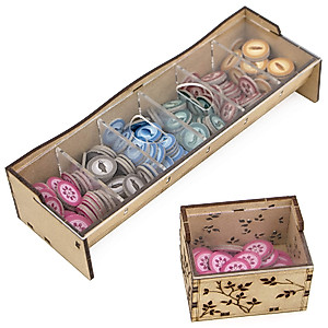 TowerRex Board Game Organizer for Wingspan Board Game Box, Wingspan Expansion, Wingspan European Expansion, Wingspan Oceania Expansion, Wingspan Eggs, Wing Span Board Game, Not for Asia Extension