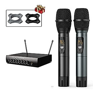2024 New Type InAndOnkod KV-V5 Max Karaoke Player,with Wireless Mic,22'' Touch Screen Free Cloud Download,Professional Karaoke System Fit for Home Party KTV DJ Bar