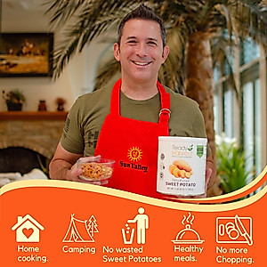 Ready Harvest Dehydrated Sweet Potatoes | Camper Must-Haves Camping Essentials | Hurricane Preparedness Items as Survival Food | Pantry Staples | #10 Can | 25-Year Shelf Life