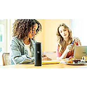 bzyoo Brew 18/8 Stainless Vacuum Drinking BPA-Free 15oz Coffee Mug Water Thermal Bottle Bundle with Leak Proof Design for Hike Camping Holiday New Year Gifts Wellness (2 Bottle Bundle)