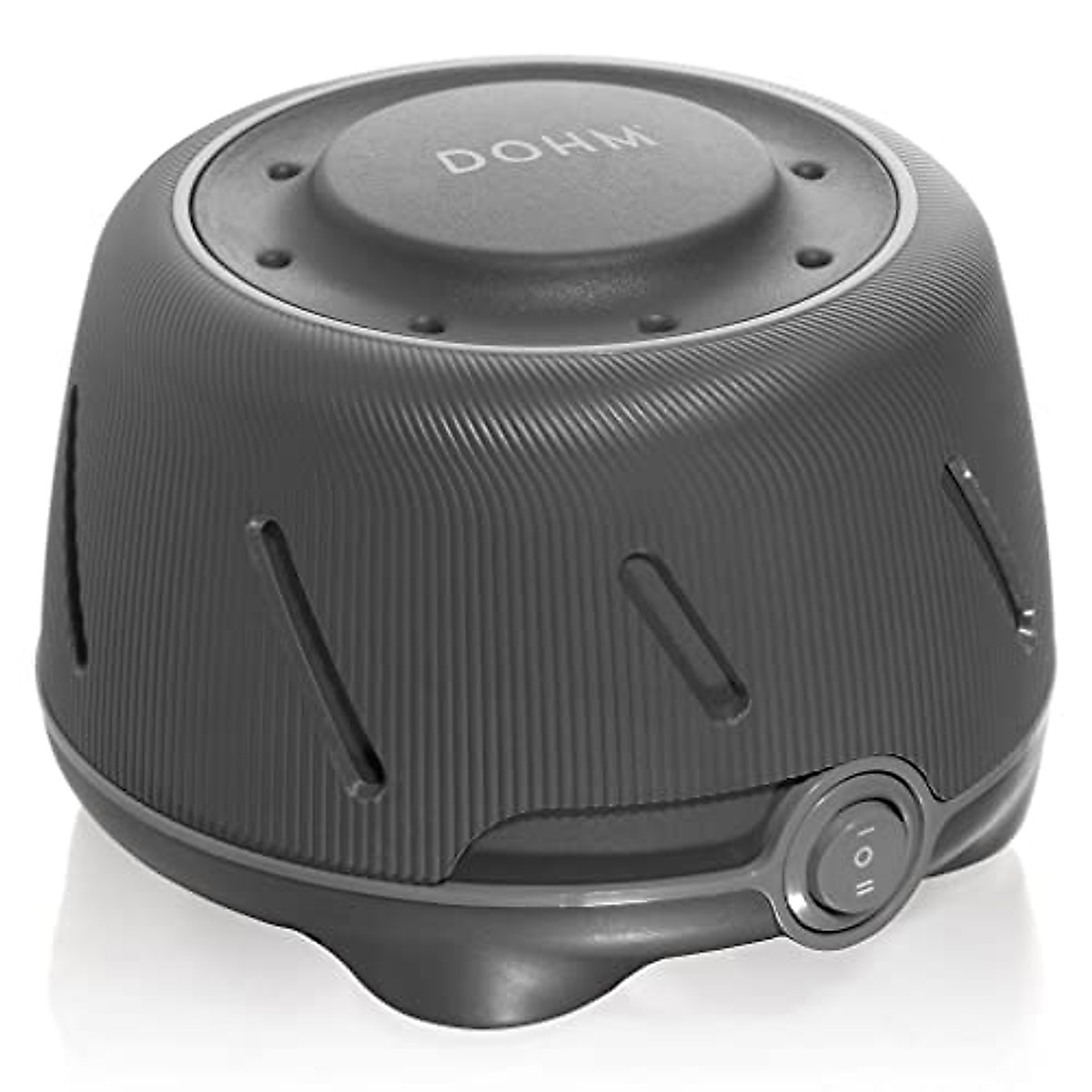 Yogasleep Dohm (Gray) The Original White Noise Machine, Relaxing Natural Sound from a Real Fan, Noise Cancelling For Office Privacy, Sleep Aid For Adults & Baby, Travel Size Pink Noise Machine