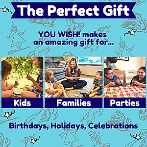 You Wish! Magical Creatures Family Card Game - Easy Card Game for Kids and Adults, Great for Game Night, Modern Twist on Go Fish Meets UNO, Fun for All Ages