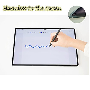 Galaxy Tab S8 Ultra S Pen Replacement for Samsung Galaxy S8 S8 Plus S8 Ultra (EJ-PT870BJEGUJ) Stylus Pen (WithoutBluetooth) + Tips/Nibs (Black)