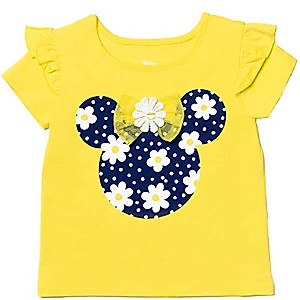 Disney Minnie Mouse Baby Girls T-Shirt Headband & Shorts Set 12 Months