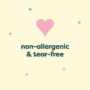 Babyganics Baby Shampoo + Body Wash Pump Bottle, Orange Blossom, Non-Allergenic and Tear-Free, 16 Fl Oz (Pack of 3), Packaging May Vary