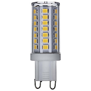 Satco S11234 5W/LED/G9/830/CL/120V/DIM – 5 Watt JCD LED; G9 Base; Clear Finish; 3000K; Soft White; 120 Volt; T4 Shape; 40W HID Equivalent; 2.13" MOL; Dimmable for Various Lighting Applications