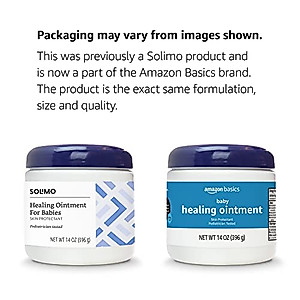 Amazon Basics Healing Ointment for Babies, Pediatrician Tested, 14 Ounce, 1-Pack (Previously Solimo)
