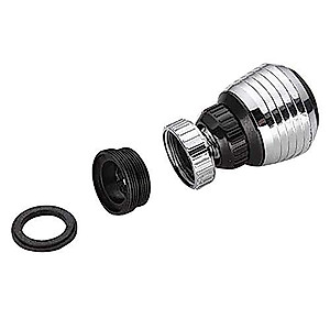 LRRH 360 Rotate Swivel Water Saving Tap Aerator Diffuser Faucet Nozzle Filter Adapter #0028/4