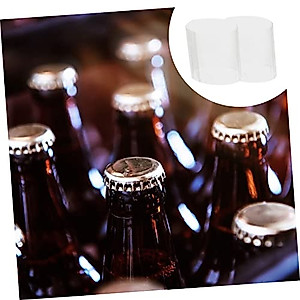 400 Pcs Bottle Sealing Film Shrink Bags Clear Shrink Film Polyolefin Film Heat Tool Clear Wrapping Bags Drier CD Bottle Sealer Film Heat Shrink Bags Clear Heat Shrink Film PVC TOKIDNY