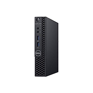 Dell OptiPlex 3070 Desktop Computer - Intel Core i5-9500T - 8GB RAM - 256GB SSD - Micro PC (Renewed)
