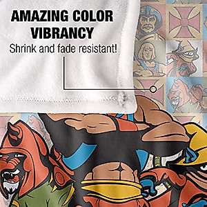 Trevco Masters of The Universe Heroes Silky Touch Super Soft Throw Blanket 36" x 58"