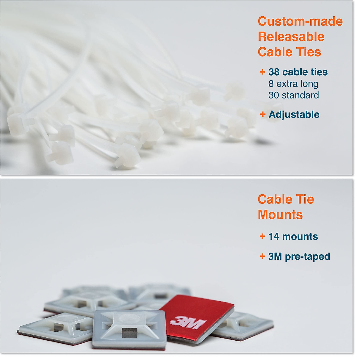 Roving Cove Stair Banister Guard 10ft x 3ft, Railing Safety Net for Baby Proofing, Child Safety Stairway Cover, Balcony Mesh Netting, Pearl White