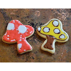 Toadstool/Mushroom Cookie Cutter 3.5 X 4 inches - Handcrafted Copper Cookie Cutter by The Fussy Pup