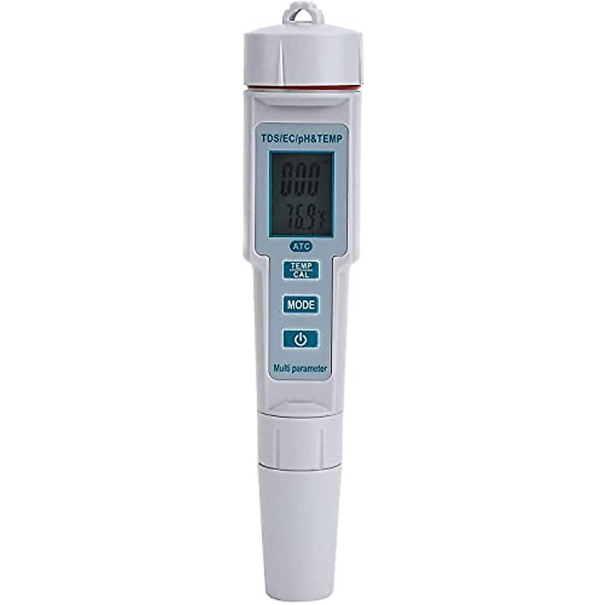 YUESFZ Precise Water Quality Tester 4 in 1 PH TDS EC Temp Test Pen Digital Water Quality Tester Meter for Drinking Water Swimming Pool Practical Water Quality Detector