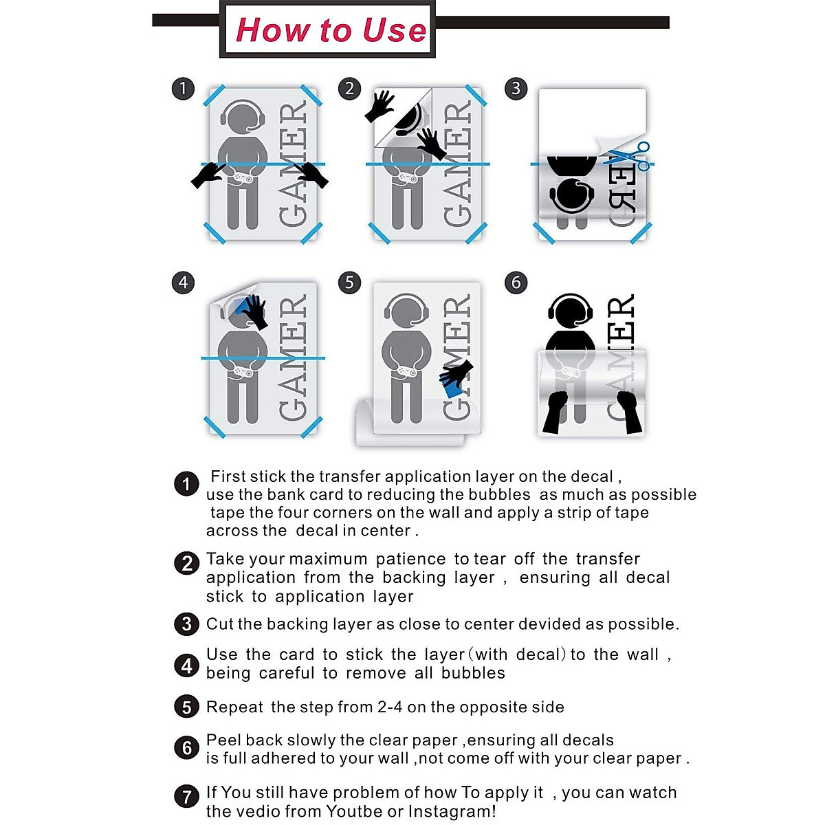 YOYOYU ART HOME DECOR Dance Wall Sticker Art Removable Girl Dancing Black 25.5x27.5in Vinyl Decal