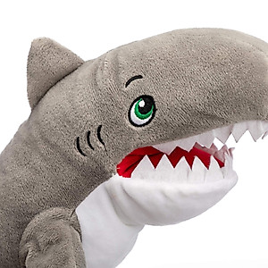 HollyHOME Shark Hand Puppets Stuffed Ocean Animals Hand Puppet Plush Animal Toys 13 Inches