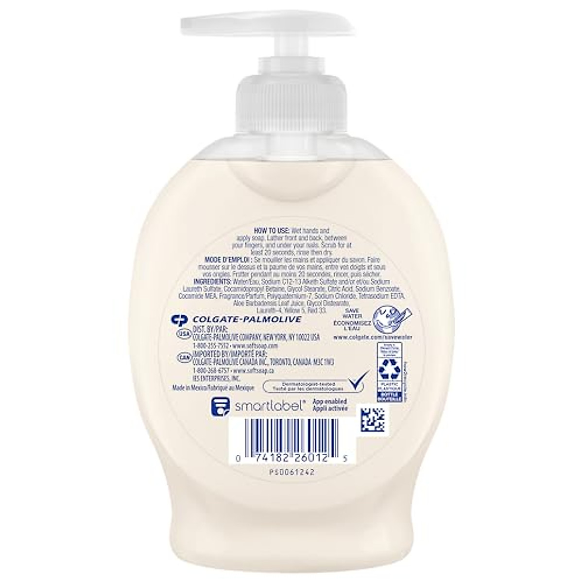 Softsoap Moisturizing Liquid Hand Soap, Soothing Clean Aloe Vera - 7.5 Fl Oz (Pack of 6)