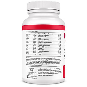 Derm Tabs Regular Strength for Dogs - Natural Oil, Vitamins, Minerals, and Antioxidants - Support Healthy Skin and Reduce Shedding - 120 Chewable Tablets