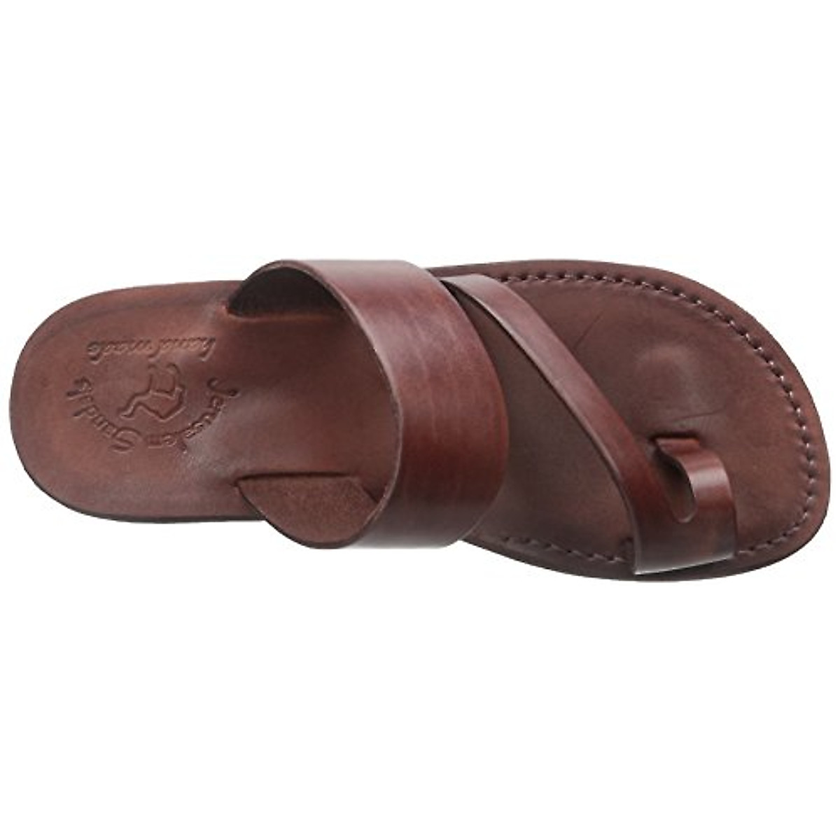 Zohar - Leather Toe Ring Sandal - Brown