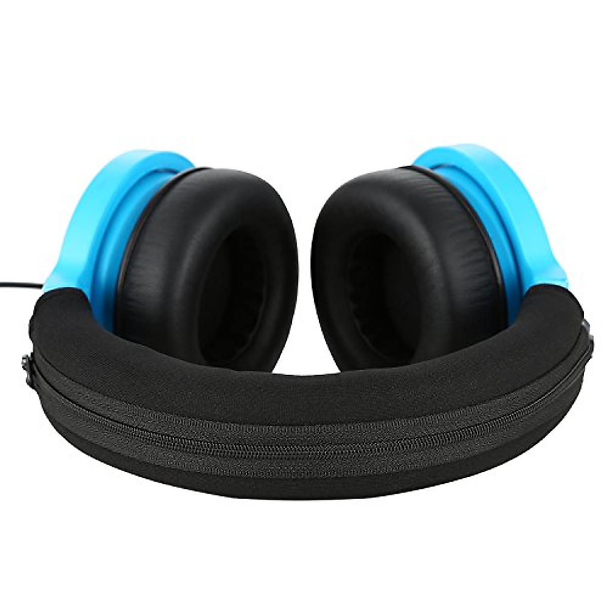 Kraken Headband Cover, JARMOR Replacement Head Band Protector with Zipper [ Easy Installation ] for Razer Kraken Headphones ONLY (Black)