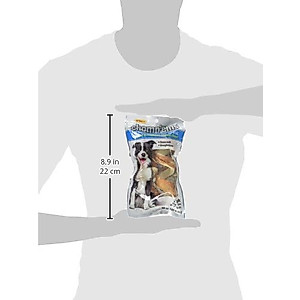 Chomp’ems Premium Beefhide Chews for Dogs, 2 Chews (Pack of 3)