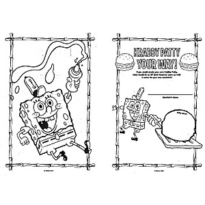 Spongebob Squarepants Coloring Book | Sponge Bob Coloring Books | Spongebob Jumbo Activity Book | Spongebob Book | Multicolor | (Cover May Vary) | Officially Licensed