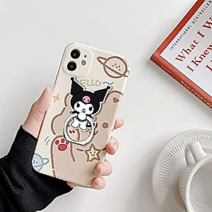 Phone Ring Holder Stand,Cute Kitty Phone Ring Stand Holder Phone Case Finger Grip Stand Holder 360 Rotation Phone Grip Kickstand for Smartphones and Tablets(Kitty Phone Ring Stand)