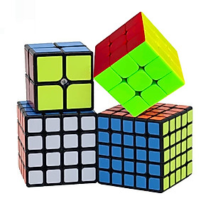 IRRDFO 4x4 Speed Cube, 4x4 Cube Puzzle Black