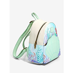 Loungefly Disney The Little Mermaid Shell Mini Backpack