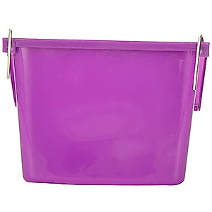 Living World Seed Cup with Perch, Large, Assorted