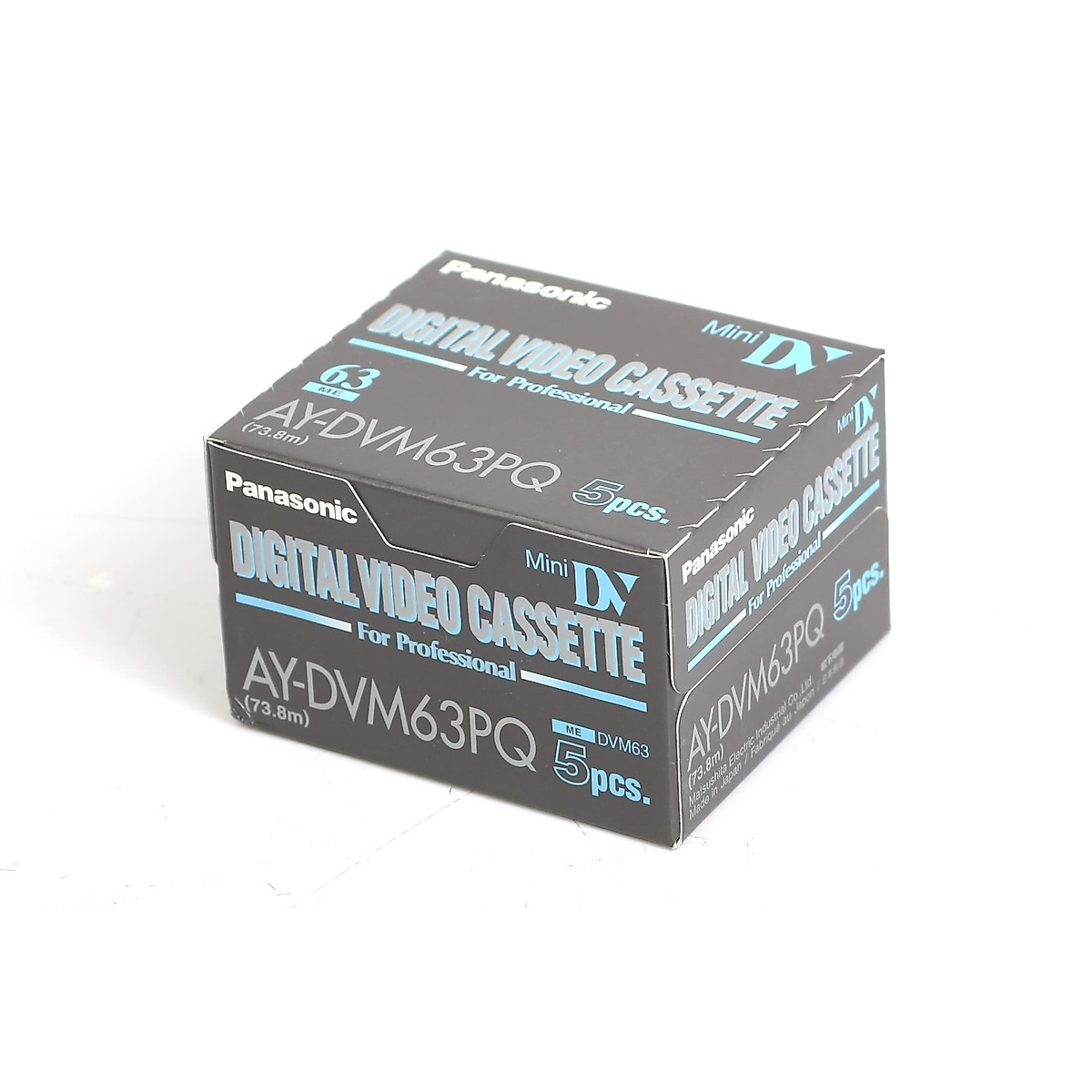 AYDVM63PQ Video DV Mini Digital Professional 63 Minute Cassette Box of 5 Fast N Free