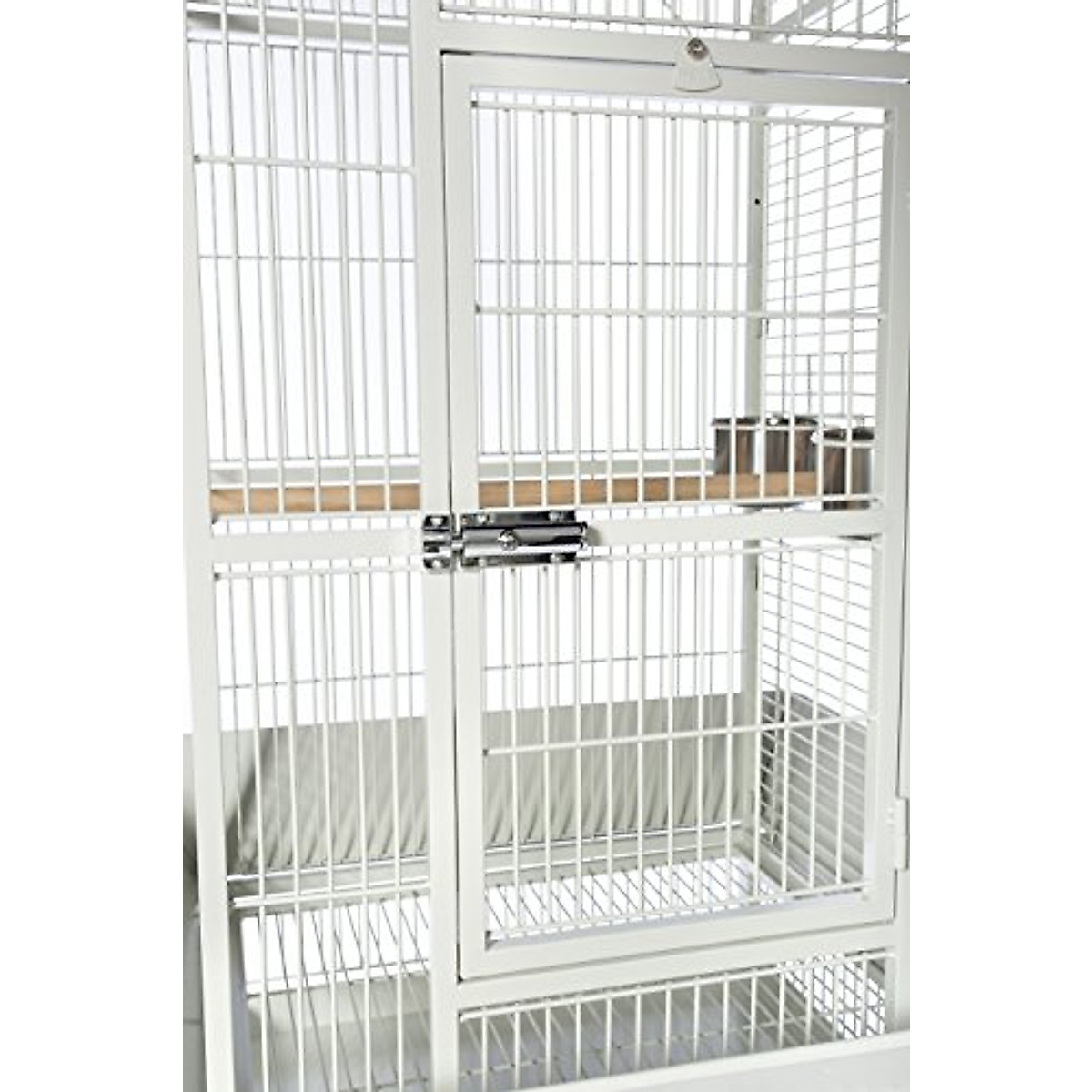 Prevue Pet Products 34522 Dometop Bird Cage, Large, Chalk White