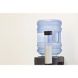 Lavo Home 2 Pack 5 Gallon Plastic Water Bottle Container with Cap & Carrying Handle - BPA Food Grade For Emergency Storage