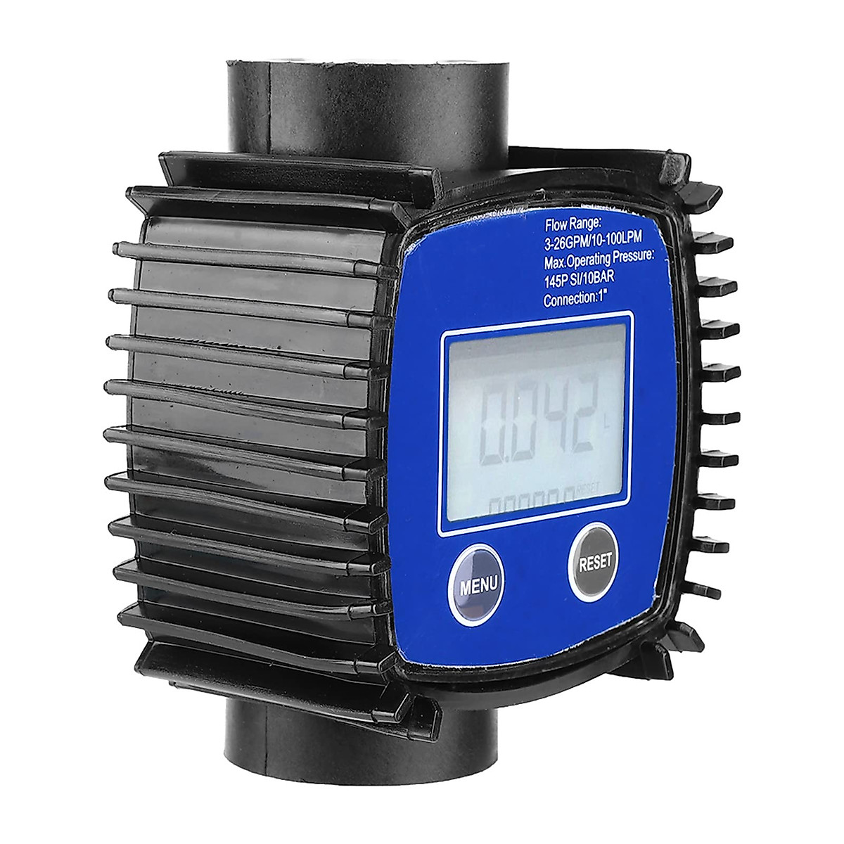 Digital Flow Meter, Deosdum High Accuracy Water Flow Meter 1in Internal Thread Water Flowmeter