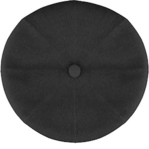 Kangol Wool Spitfire Hat for Men and Women, Extra-Large, Black