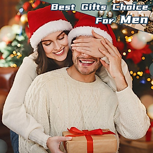 Gifts for Men Dad Him, Anniversary Birthday Gifts for Him, Engraved Pocket Knife, Unique Camping Hiking Fishing Present, 7 in 1 Multitool Folding Knives with LED Light Fire Starter(Blue)