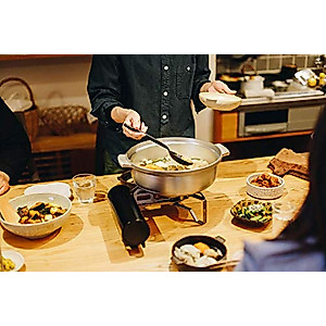 Snow Peak's Home & Camp Burner, Silver, GS-600SL-US, Designed in Japan, Lifetime Product Guarantee, Lightweight and Compact for Camping, Stable Base for Cooking, One Size