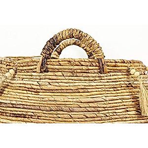 Deco 79 Storage Baskets, Medium, Brown