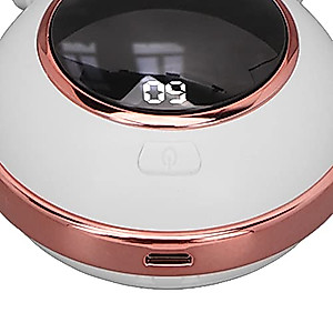 USB, Rechargeable Portable USB Heater Digital Fast Heating Electric for Winter (White)