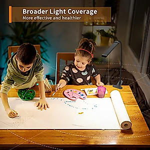 iZELL Book Light, LED Reading Light Clip On [3 Color Modes & 10 Brightness Levels] Flexible Gooseneck Book Reading Lamp for Kids Reading in Bed at Night Clip Bedside Table Headboard Dorm