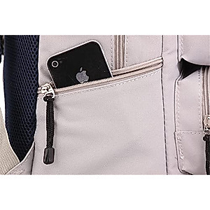 Duuloon Kylian Mbappe Lightweight Student Bookbag Wear Resistant Soccer Stars Rucksack Casual Laptop Bag for Teens,One Size