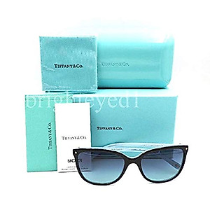 Tiffany TF4105HB 8193/9S Black/Striped Blue - Blue Gradient Lens