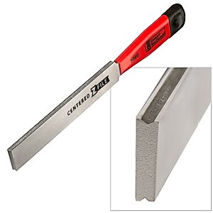 StewMac Z-File Guitar Fret Crowning File, Centered Z-File - Fast Cutting 300-grit Diamond Abrasive